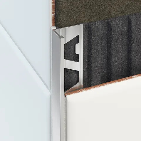 Tile Trim Angle Aluminium Tilers Trim 4mm Matt Silver